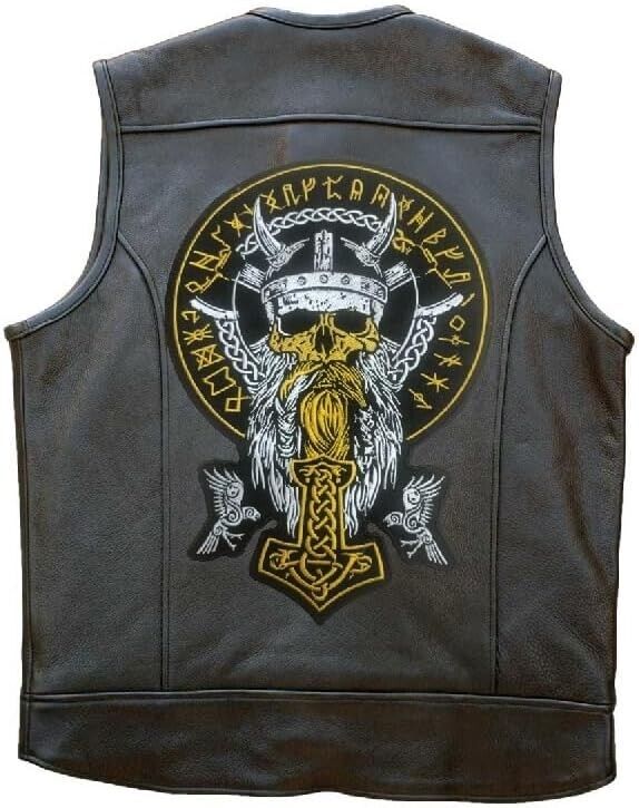 Custom Back Patches for Jackets, Vests & Denim