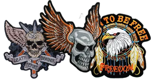 Custom Back Patches for Jackets, Vests & Denim