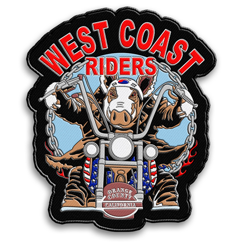 Custom Motorcycle Patches for Vest & Jacket
