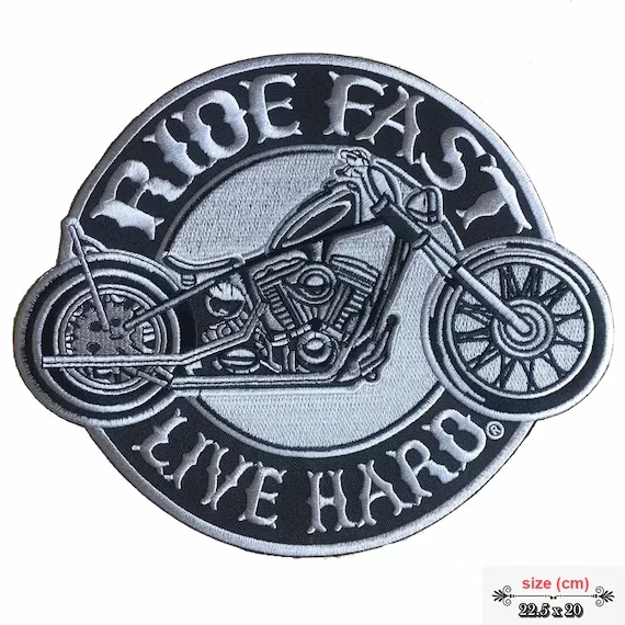 Custom Motorcycle Patches for Vest & Jacket