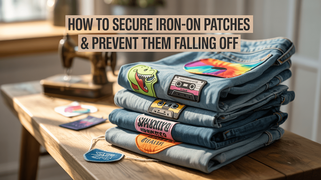 How to Prevent Iron on Patches from Falling Off | Easy Tips